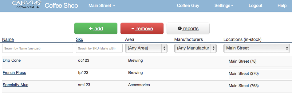 Getting to Know Stockpile: Adding Inventory